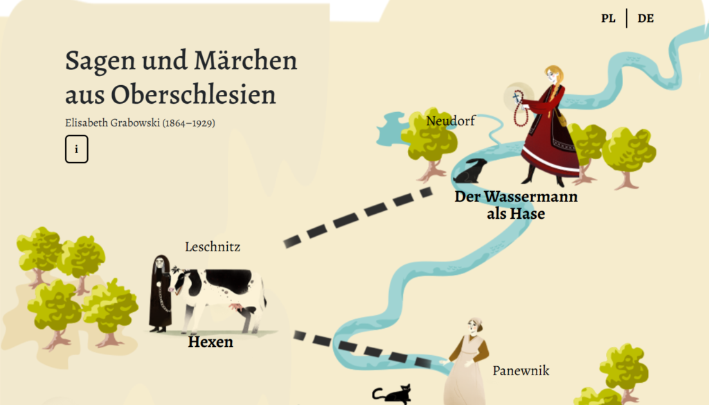 Interaktive "Sagen und Märchen aus Oberschlesien" von Elisabeth ...